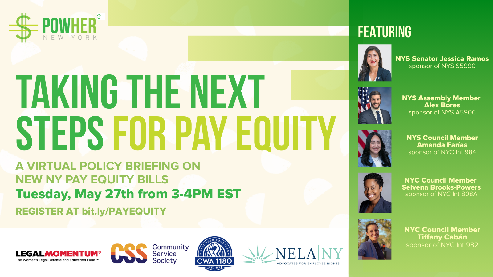 Taking the Next Steps for Pay Equity: New NY Pay Equity Bills | PowHer ...